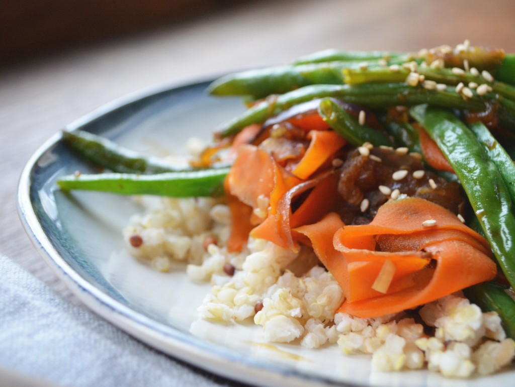 Sweet and Sticky Green Bean Stir Fry With Everidae Sauce - Honey Creek ...